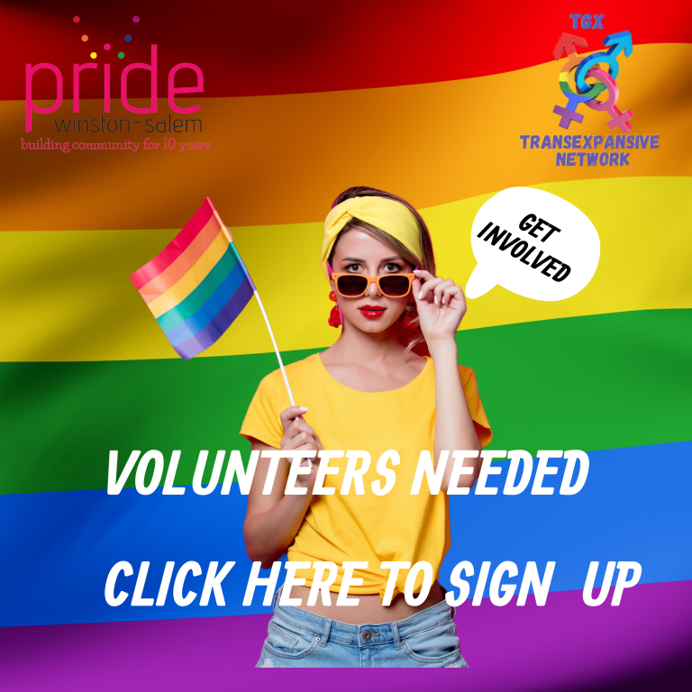 Volunteer - Pride Winston Salem